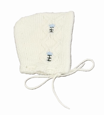 BEBE ORGANIC REIGH BONNET (NB-6M) – Klade Children's Boutique