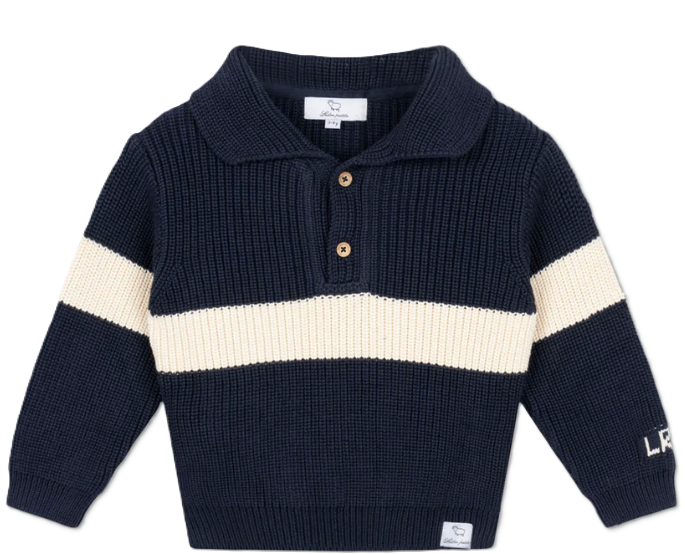 LRDM-LEO KNIT POLO SHIRT (2-14Y) – Klade Children's Boutique